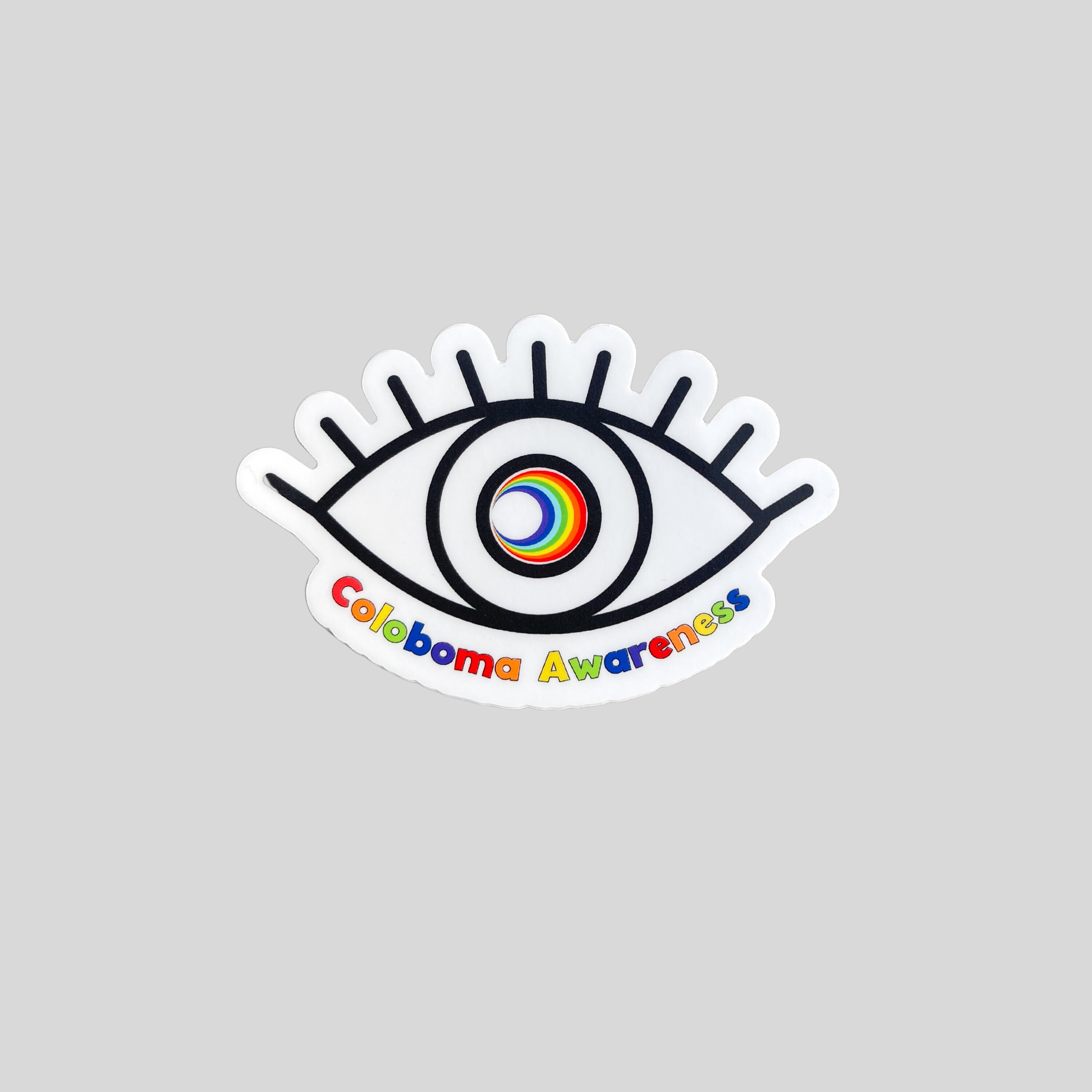 Coloboma Awareness Sticker / TVI Sticker / Blindness Sticker / - Etsy