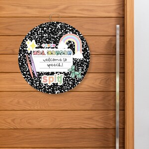 Speech Room Door Sign | Classroom Decor | Classroom Sign | Teacher Door ...