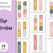 Classroom Flip Calendar Set Boho Classroom Decor Bulletin Board Prints ...