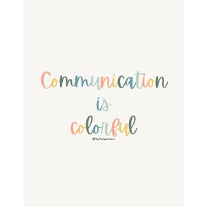 Speech Therapy Wall Art Bundle of 4 Prints / SLP Poster / Speech ...