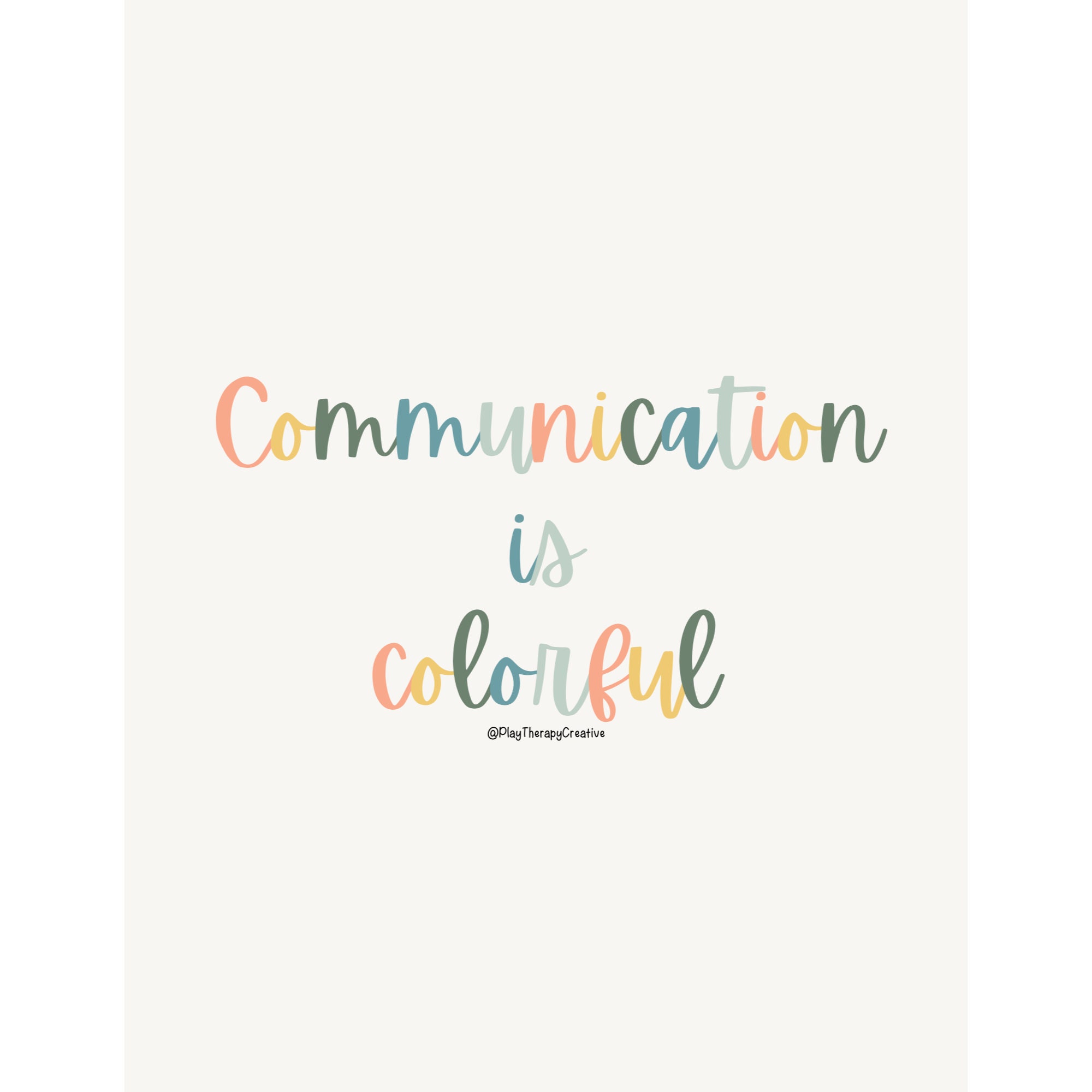 Speech Therapy Wall Art Bundle of 4 Prints / SLP Poster / | Etsy