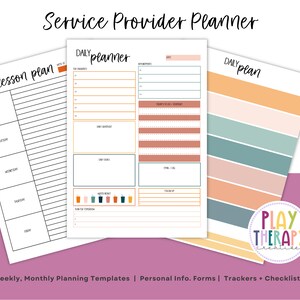Printable SLP Planner Digital Download Calendar for Ots Printable ...