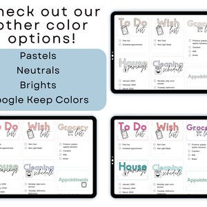 650+ Google Keep Colors | Google Keep Headers for Parents | Organize ...