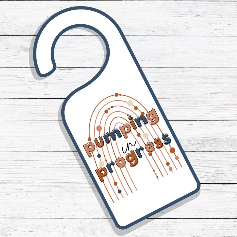 Pumping in Progress Sign - Etsy