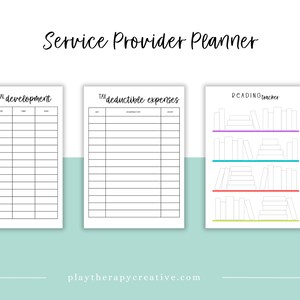 Printable SLP Planner Digital Download Calendar for Ots Printable ...