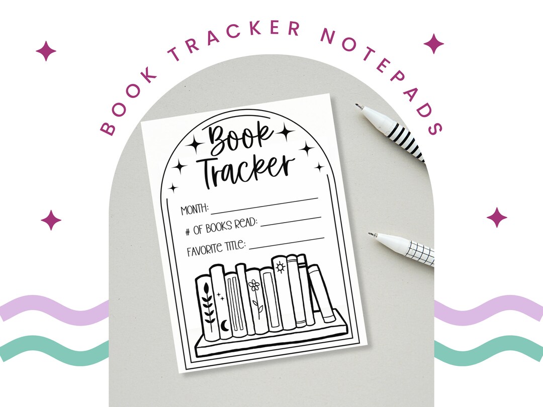 Book Review Notepad | Book Club Gifts | Booktok Notepad | Bookstagram ...