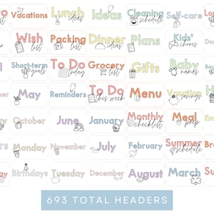 650+ Google Keep Colors | Google Keep Headers for Parents | Organize ...