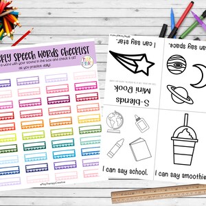 Summer Homework for Articulation Speech Therapy /s/ Blends ...