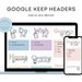 650+ Google Keep Colors | Google Keep Headers for Parents | Organize ...