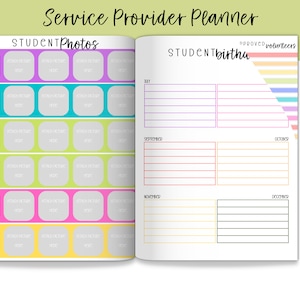 Printable SLP Planner Digital Download Calendar for Ots Printable ...