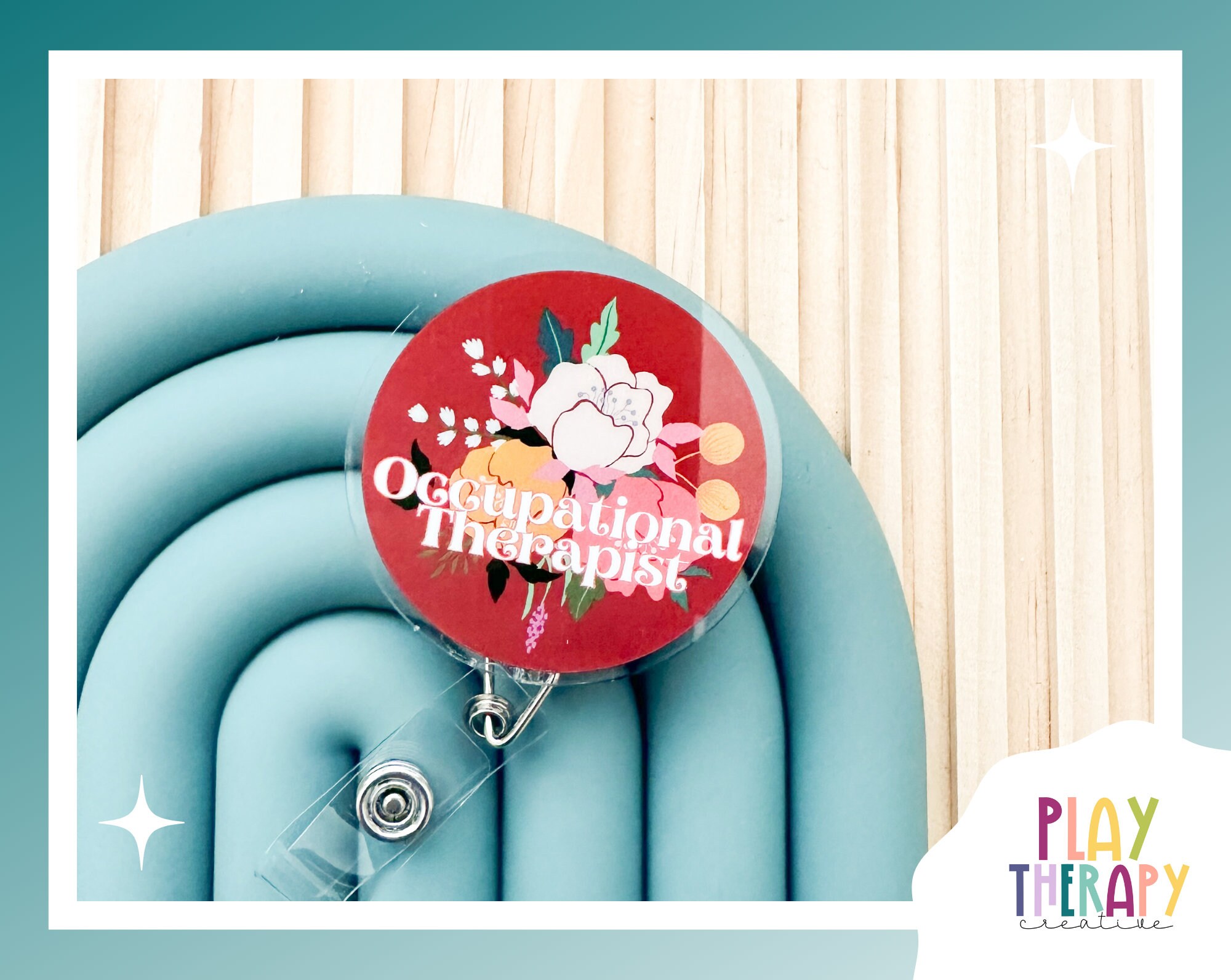 Badge Reels | Retractable Bade Reels for | Teacher | Child Life ...