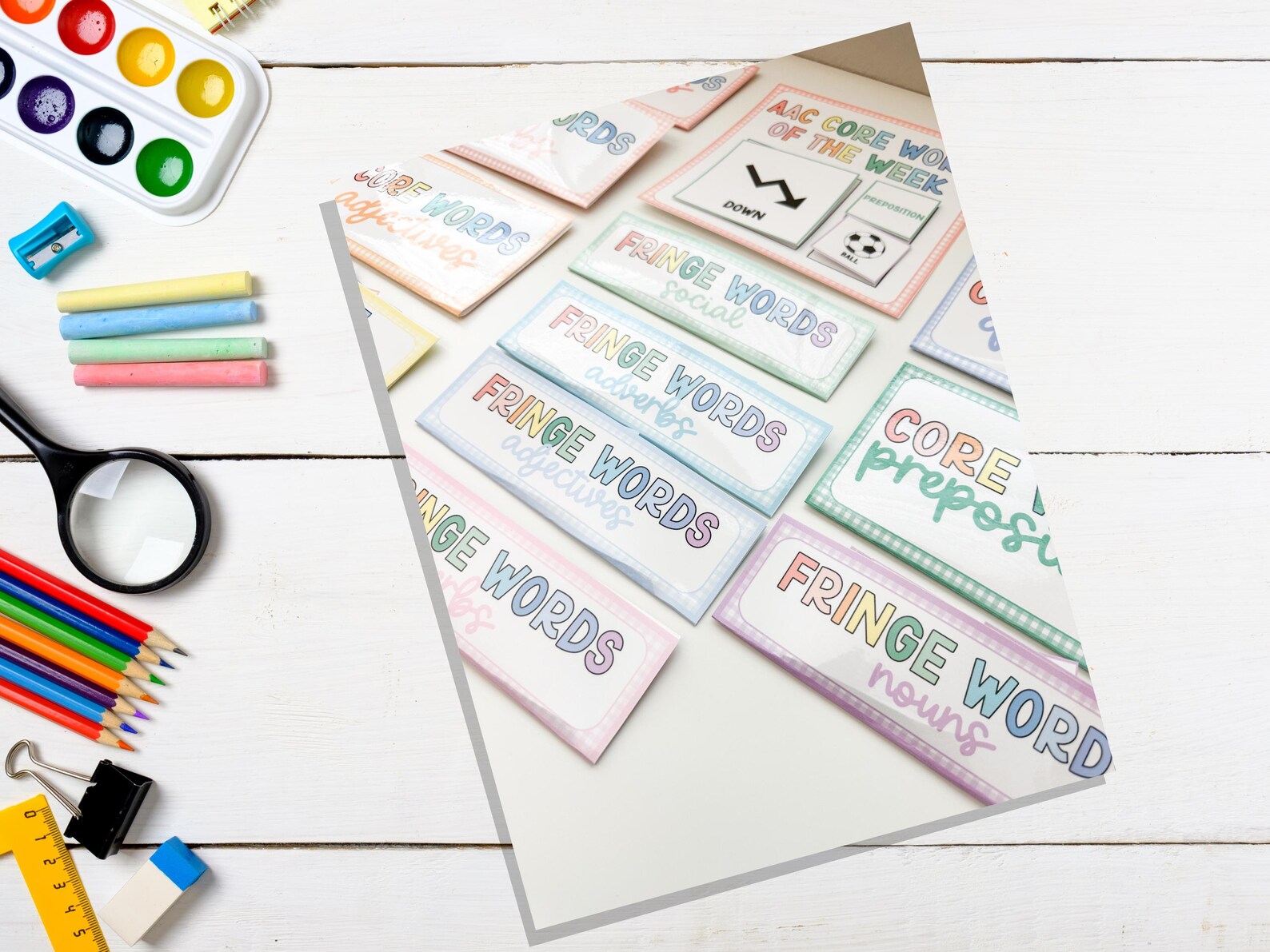 AAC Core Word of the Week Display | Speech Therapy | Communication ...