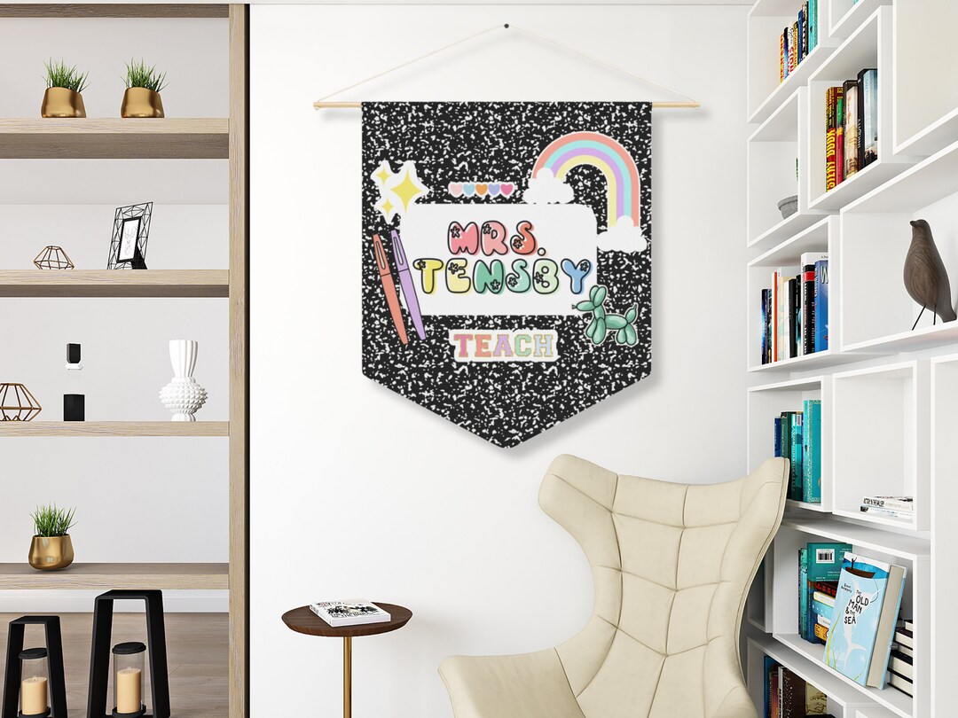 Pennant Banner for Teacher Classrooms | Teacher Door Signs | Comp Book ...