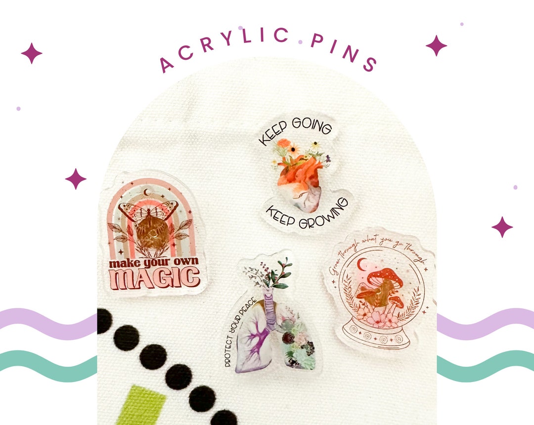 Acrylic Pins for | Teacher | Social Worker | Sped Teacher | SLP ...