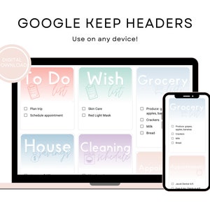 650+ Ombre Google Keep Colors | Google Keep Headers for Parents ...