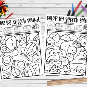 Summer Homework for Articulation Speech Therapy /s/ Blends ...