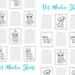 Dot Marker Speech Sound Practice Coloring Pages | /s/ Blend Sound Words ...