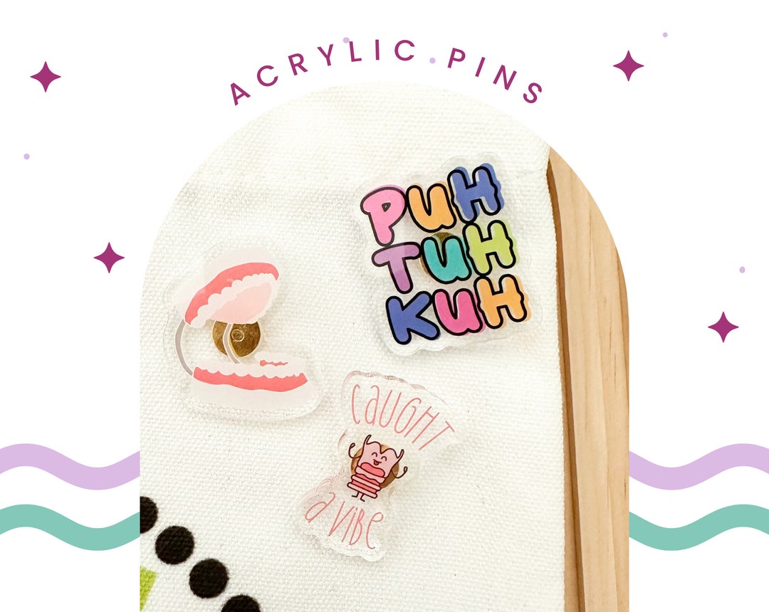 Acrylic Pins for | Teacher | Social Worker | Sped Teacher | SLP ...