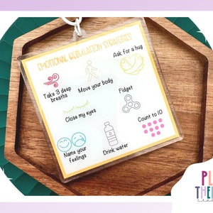 AAC Keychain for Communication | Speech Therapy | Communication Board ...