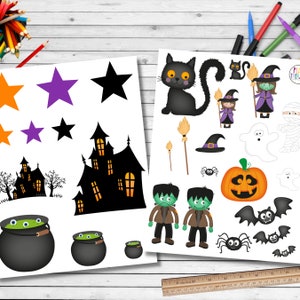 Halloween AAC & Language Play Scene / Articulation Speech Therapy ...