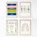 Speech Therapy Wall Art Bundle of 4 Prints / SLP Poster / | Etsy