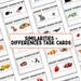 Similarities and Differences Task Cards for Speech Therapy | Compare ...