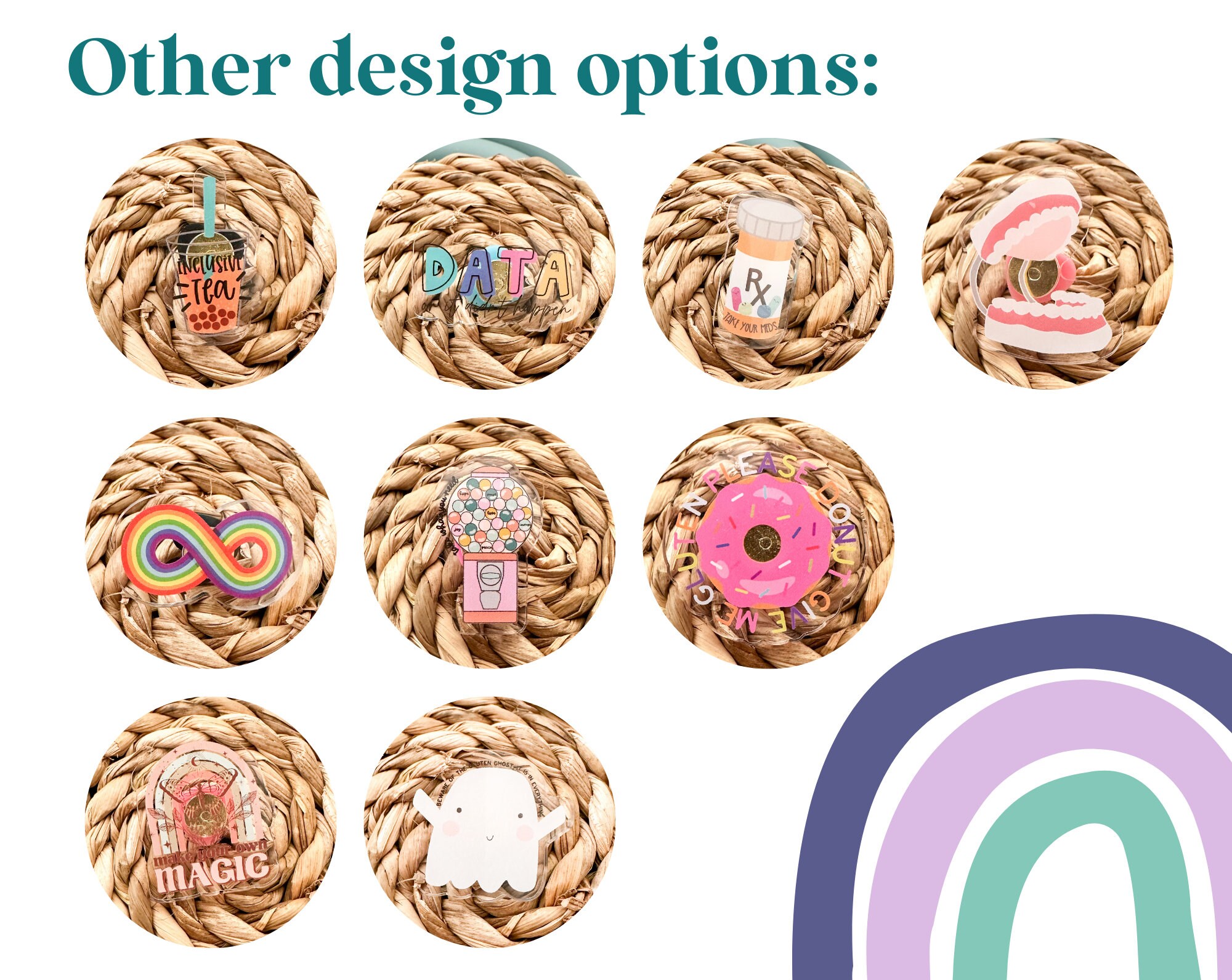 Acrylic Pins for | Teacher | Social Worker | Sped Teacher | SLP ...