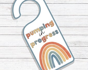 Pumping Door Sign - Etsy