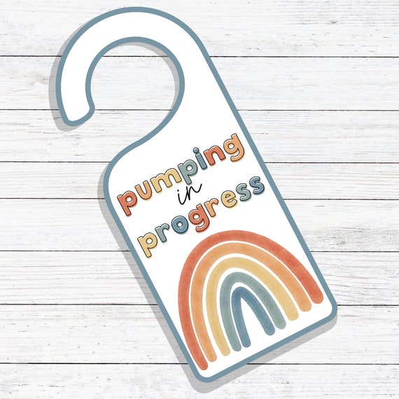 Pumping Door Sign / Breastfeeding Sign / Childdevelopment / - Etsy