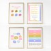 Speech Therapy Wall Art Bundle of 4 Prints / SLP Poster / Speech ...