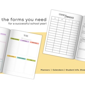 Printable Special Education Teacher Planner Digital Download Calendar ...