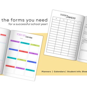 Printable Special Education Teacher Planner Digital Download Calendar ...