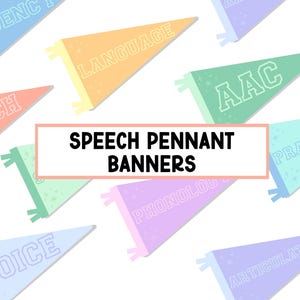 Speech Therapy Wall Art | SLP Posters | Classroom Decor | Minimalist ...