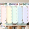 Pastel Bulletin Board Border | Cloud | Daisy | Rainbow | Checker - Etsy ...