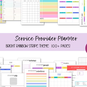Printable SLP Planner Digital Download Calendar for Ots - Etsy
