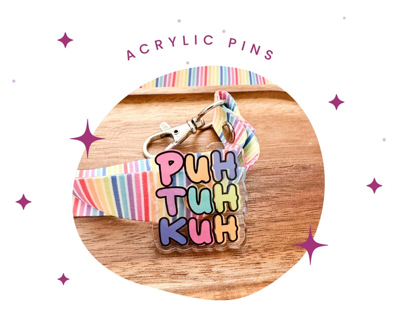 Acrylic Pins for | Teacher | Social Worker | Sped Teacher | SLP ...
