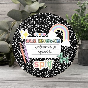 Speech Room Door Sign | Classroom Decor | Classroom Sign | Teacher Door ...