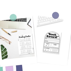 Book Review Notepad | Book Club Gifts | Booktok Notepad | Bookstagram ...
