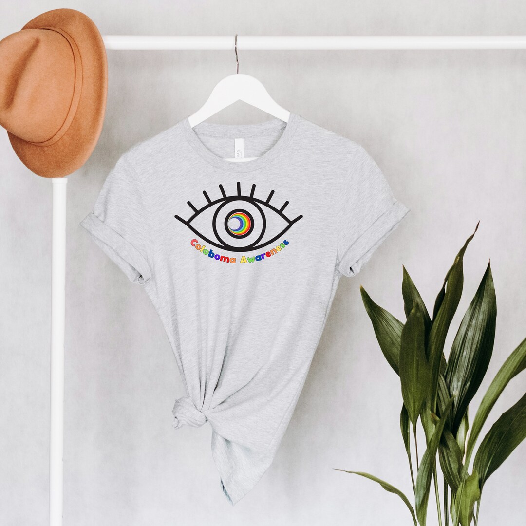 Adult Coloboma Awareness Tee - Etsy