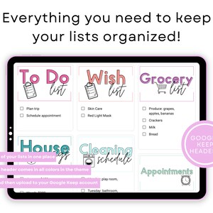 550+ Brights | Google Keep Headers for Parents | Organize Your Digital ...