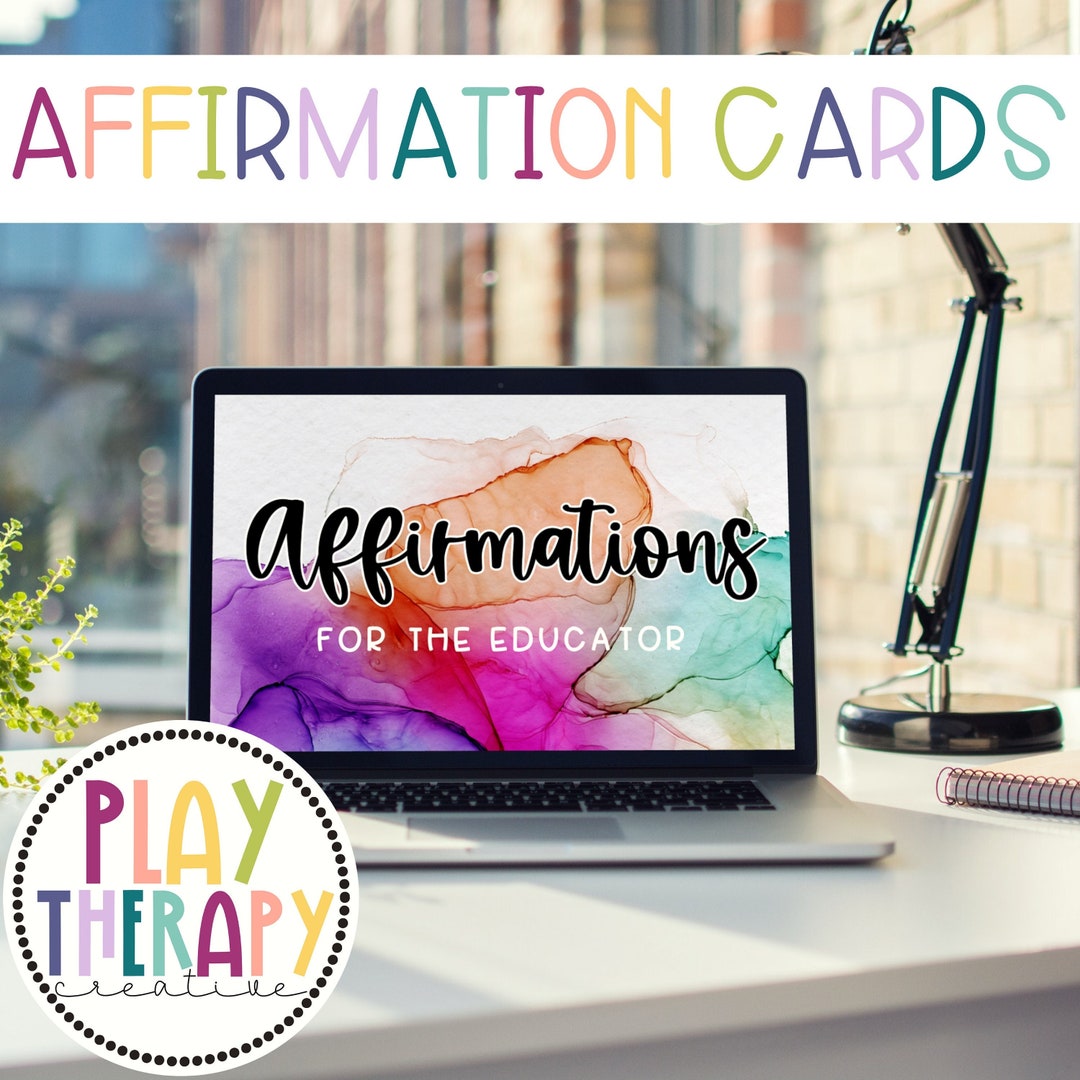 Educator Affirmation Cards / School Affirmations / Classroom ...