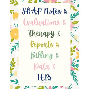 Speech Therapy Wall Art Bundle of 4 Prints / SLP Poster / Speech ...