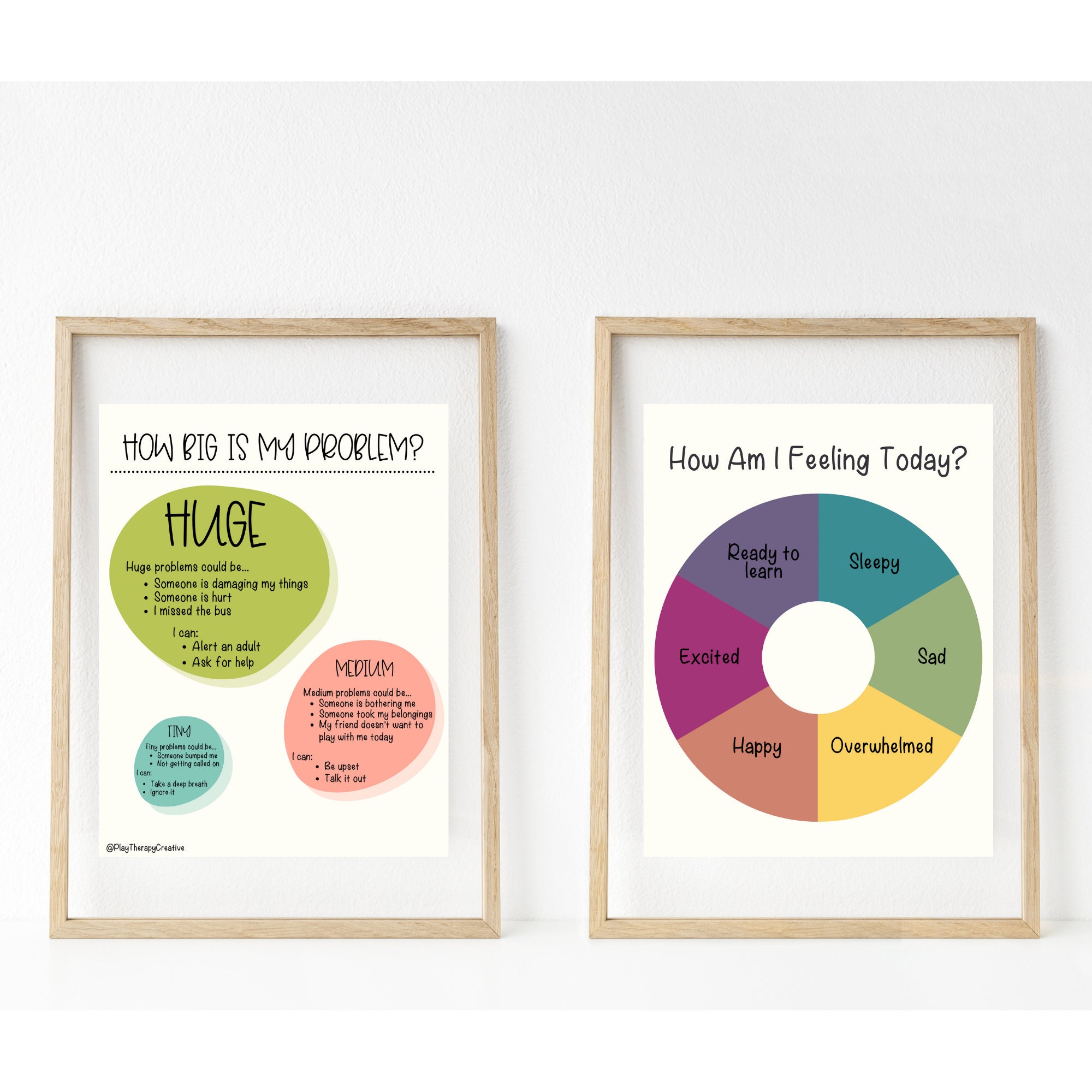 Speech Therapy Wall Art Bundle of 2 Prints / SLP Poster / - Etsy