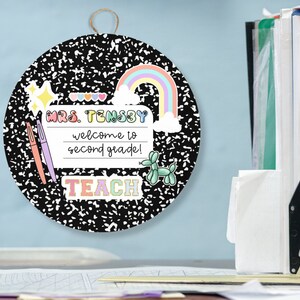 Teacher Door Sign | Classroom Decor | Classroom Welcome Sign | Teacher ...