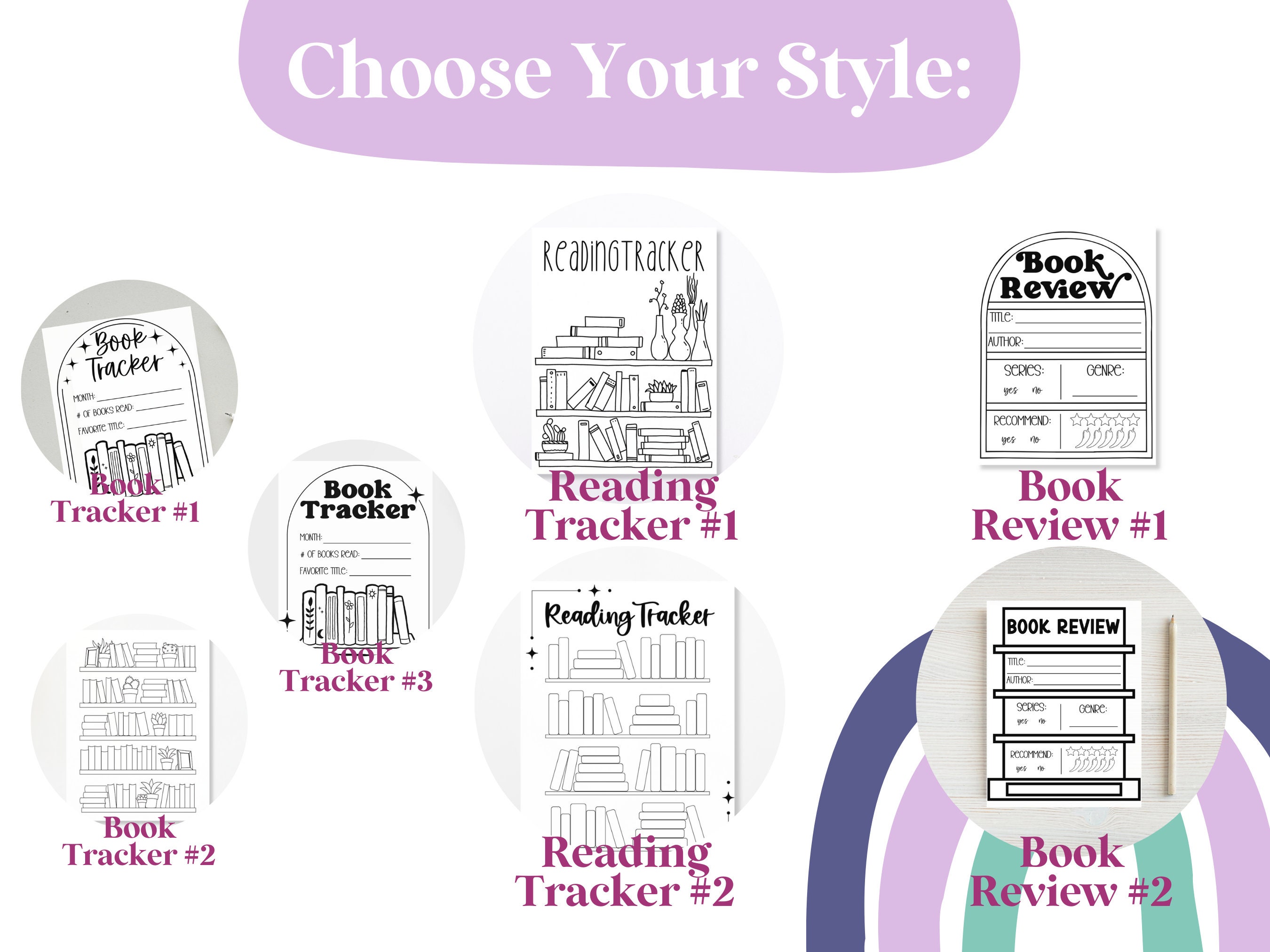 Book Review Notepad | Book Club Gifts | Booktok Notepad | Bookstagram ...