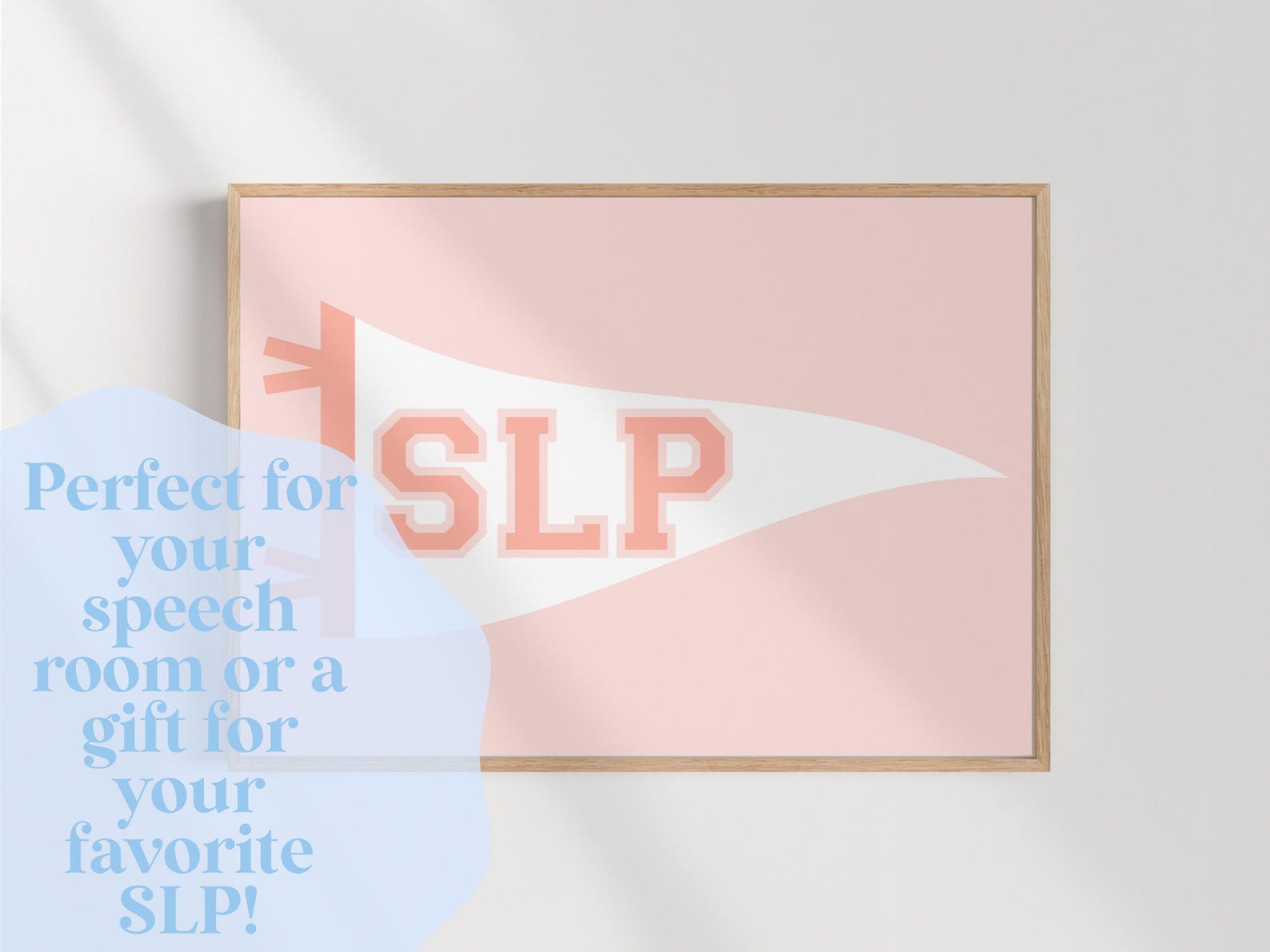 Speech Therapy Wall Art | SLP Posters | Classroom Decor | Minimalist ...