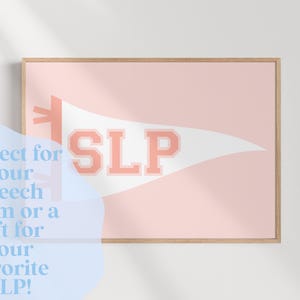 Speech Therapy Wall Art | SLP Posters | Classroom Decor | Minimalist ...