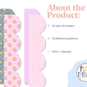 School Supplies Bulletin Board Borders Decor | Pastel Bulletin Board ...
