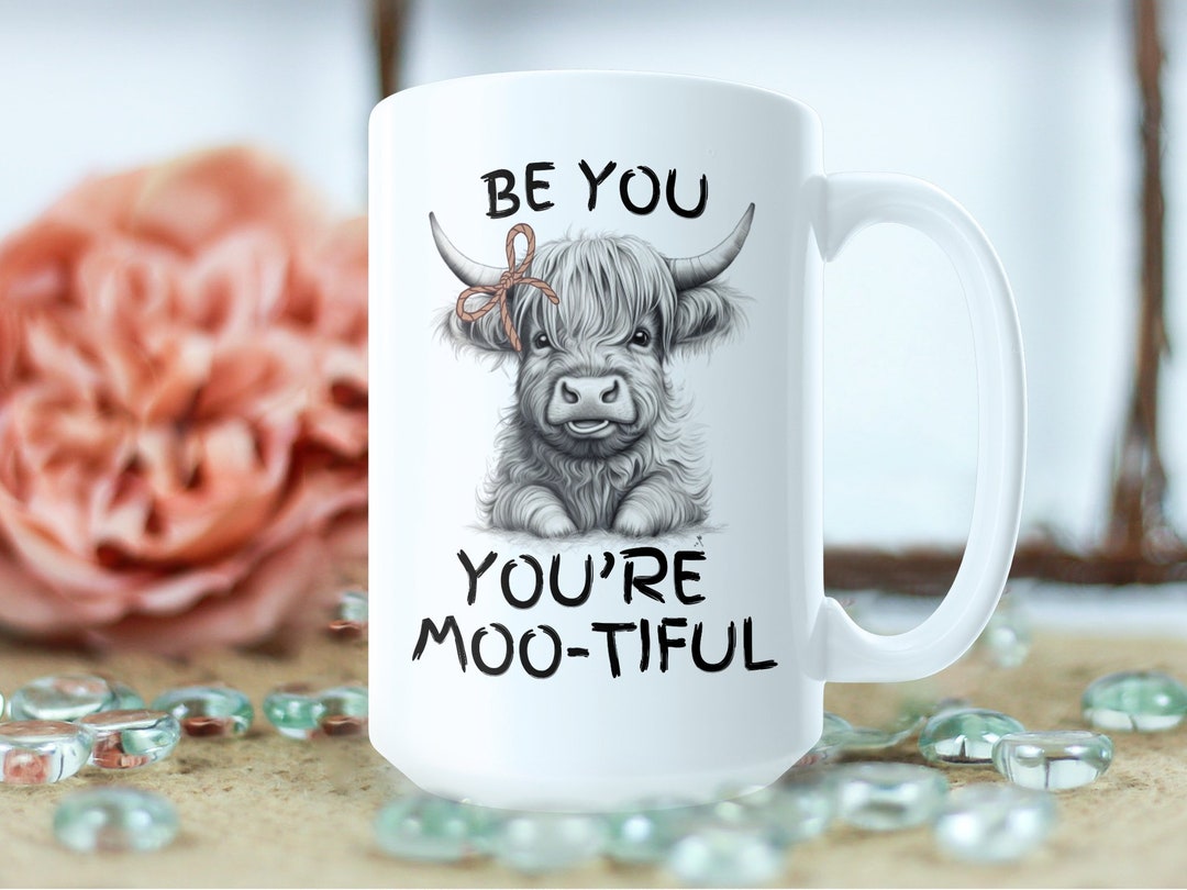 Highland Cow Coffee Mug Funny Coffee Cup Cow Lovers Gift - Etsy UK