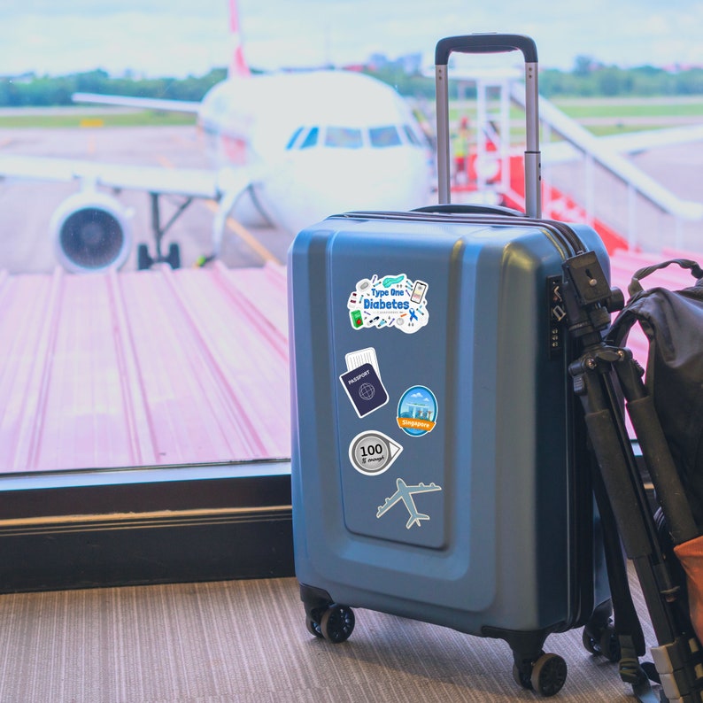 Diabetes Awareness Month Stickers, Waterproof Matte Vinyl, Set of 3 ...